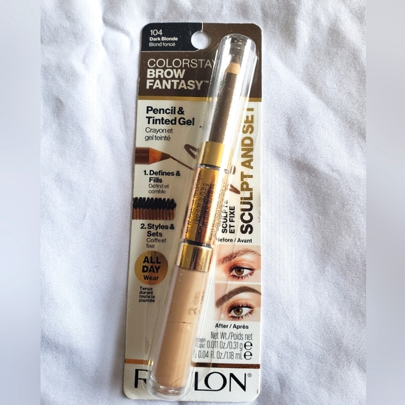 Revlon | Makeup | Revlon Eyebrow Gel Pencil Colorstay Brow Fantasy 2in ...